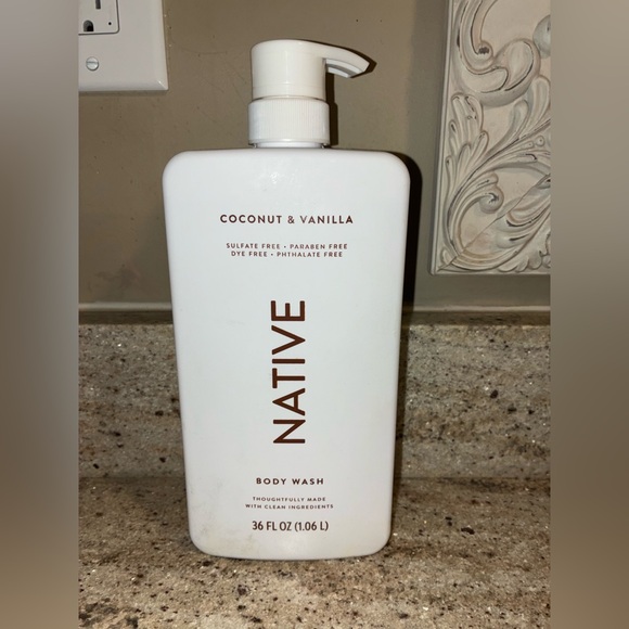 Native | Bath & Body | New Native Coconut Vanilla Body Wash | Poshmark